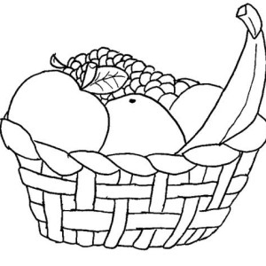 Lets Color All The Fruits Coloring Page : Kids Play Color